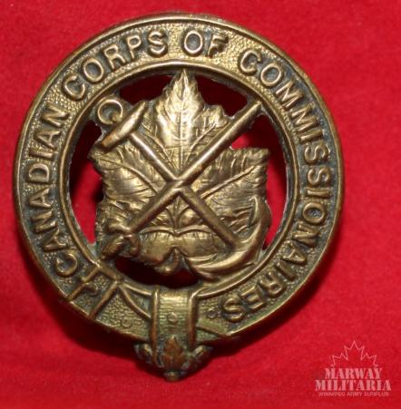 Canadian Issue, Corps of Commissionaires Cap Badge – Marway Militaria ...
