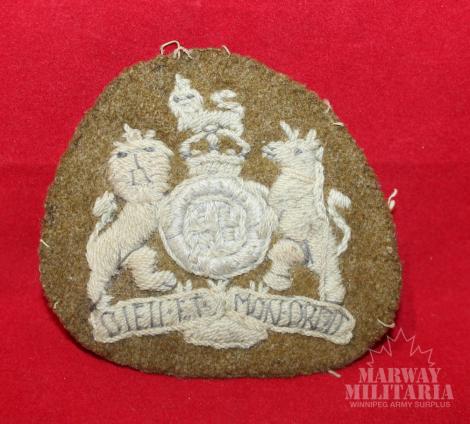 WW1 era, Warrant Officers Cloth Rank Badge – Marway Militaria Inc ...