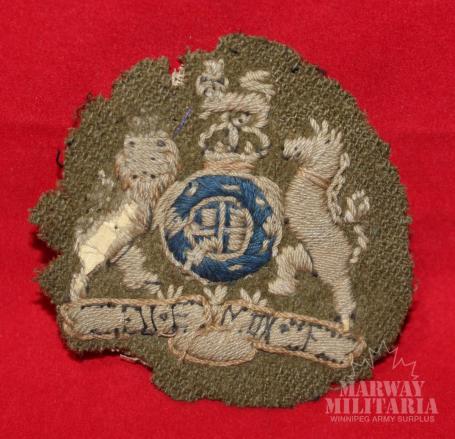 WW1 era, Warrant Officers Cloth Rank Badge – Marway Militaria Inc ...