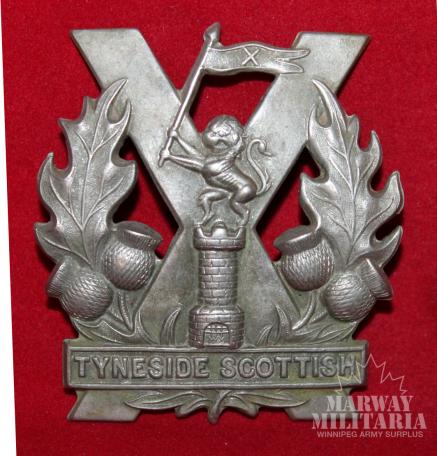 Tyneside Scottish Cap badge – Marway Militaria Inc & Winnipeg Army Surplus
