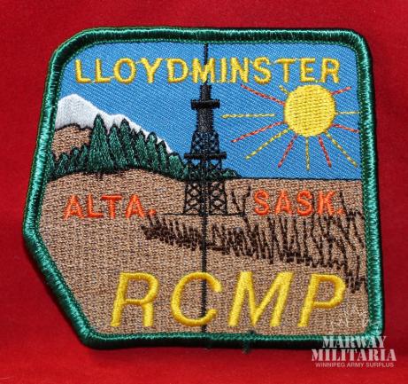 RCMP Town Patch – Marway Militaria Inc & Winnipeg Army Surplus