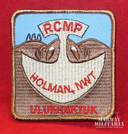 RCMP Town Patch – Marway Militaria Inc & Winnipeg Army Surplus