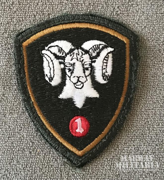 1st Brigade Div Patch – Marway Militaria Inc & Winnipeg Army Surplus
