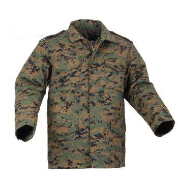 Woodland Digital (Marpat) Camo M-65 Winter Jacket – Marway Militaria ...
