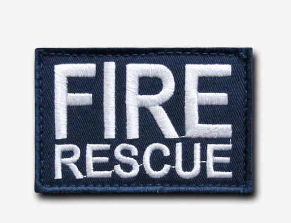Fire Rescue Morale Patch – Marway Militaria Inc & Winnipeg Army Surplus