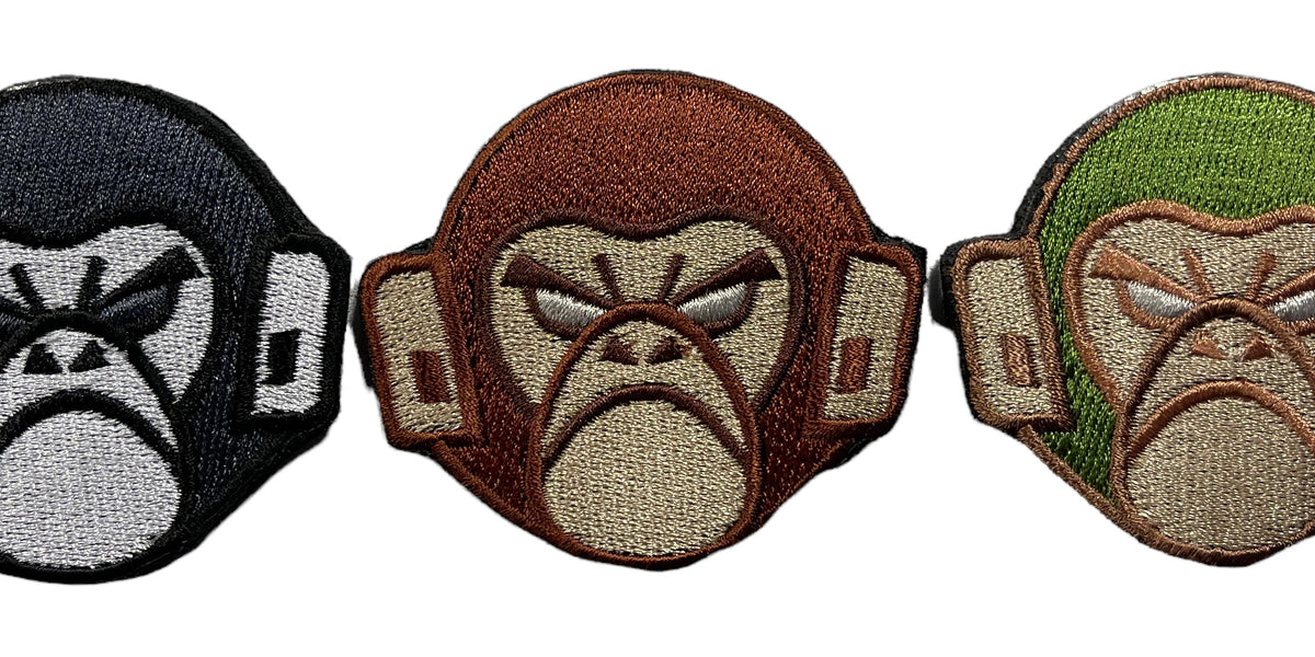 Tactical Monkey Velcro Patch - Colour Choice – Marway Militaria Inc ...