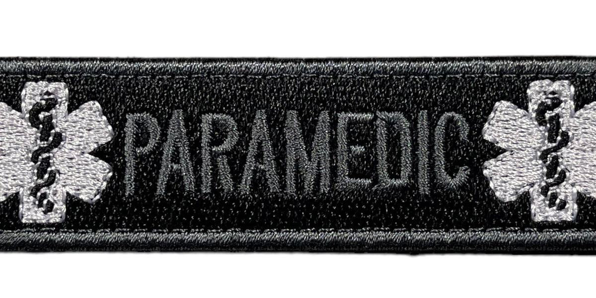 Paramedic Velcro Morale Patch Tab – Marway Militaria Inc & Winnipeg ...