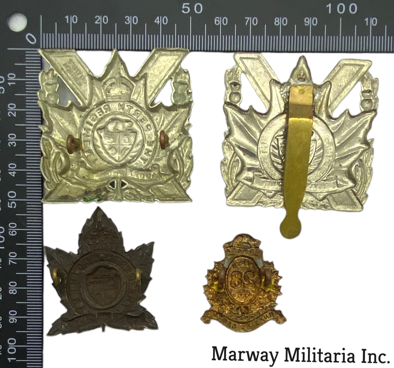 Perth Regiment Instant Badge Collection – Marway Militaria Inc ...
