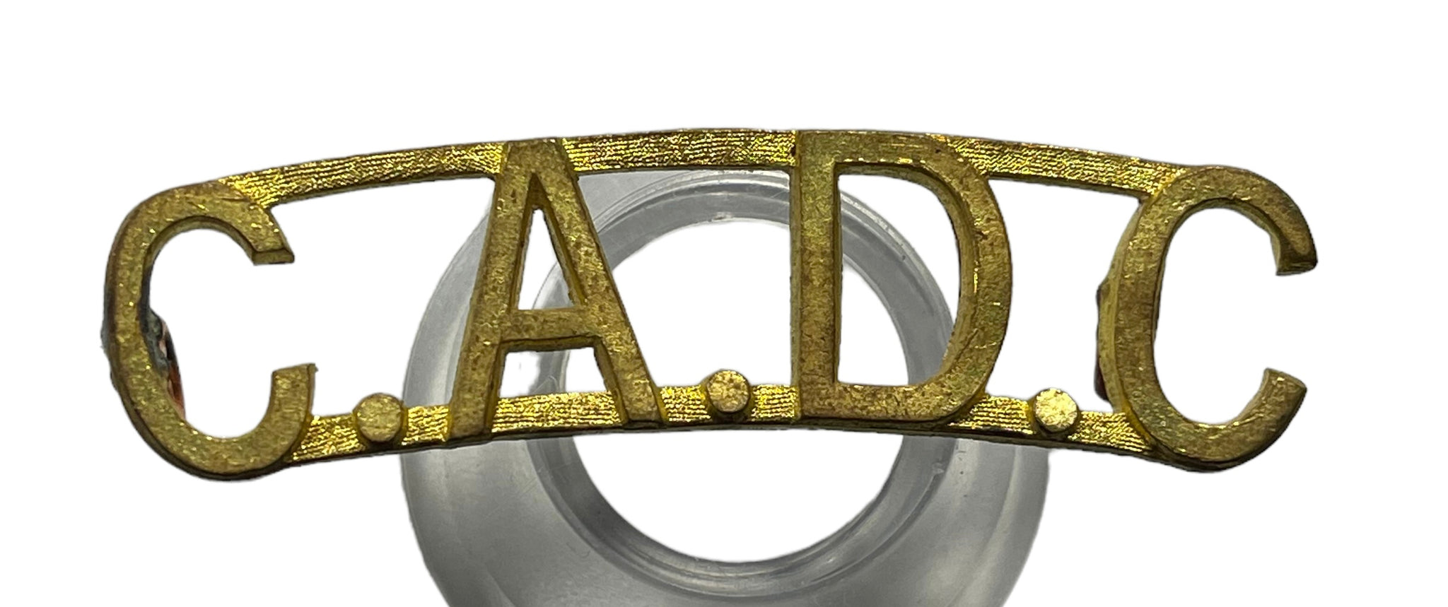 WW2 era CADC Canadian Army Dental Corps Shoulder Title Badge – Marway ...