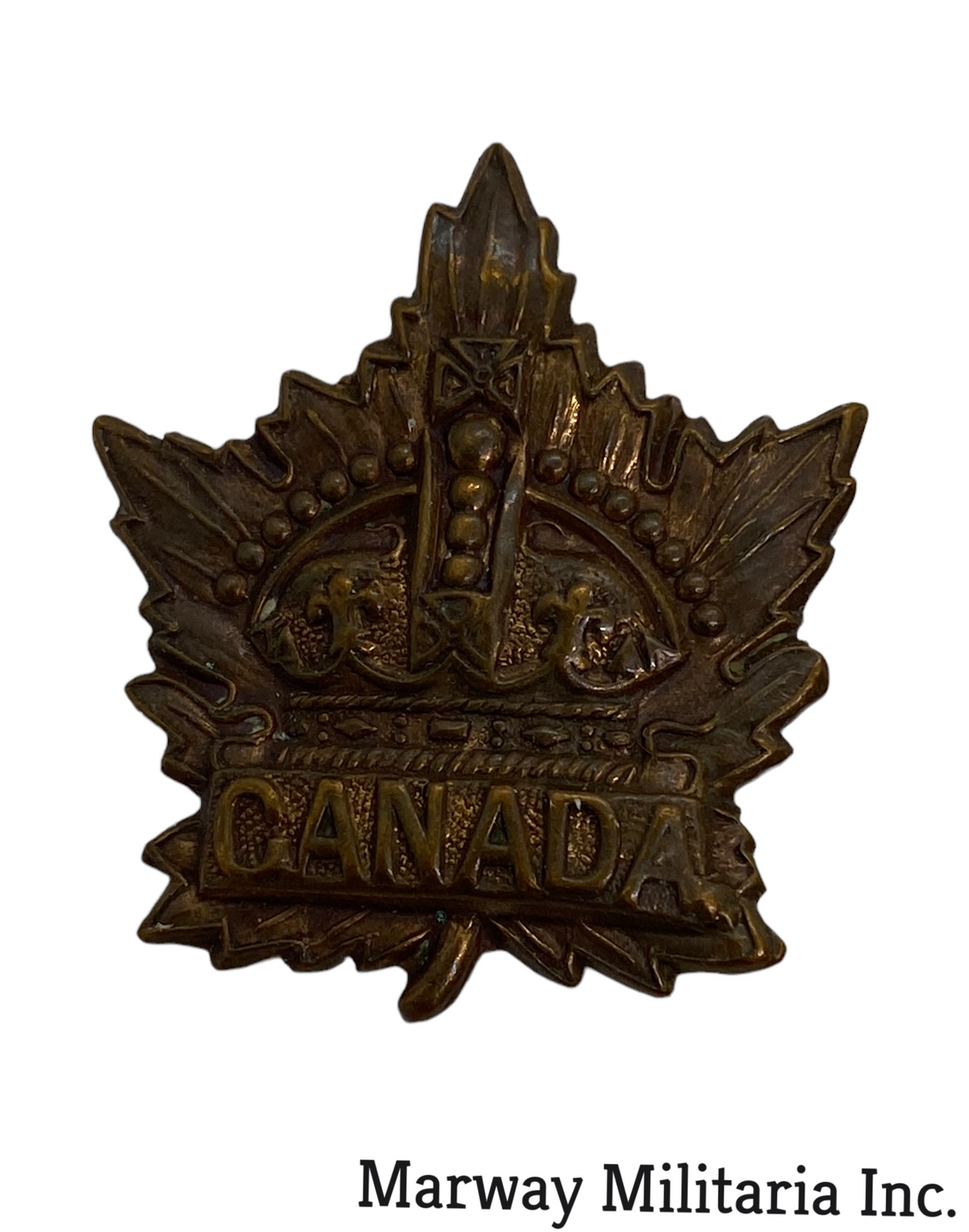 WW1 CEF General Service Collar Badge – Marway Militaria Inc & Winnipeg ...