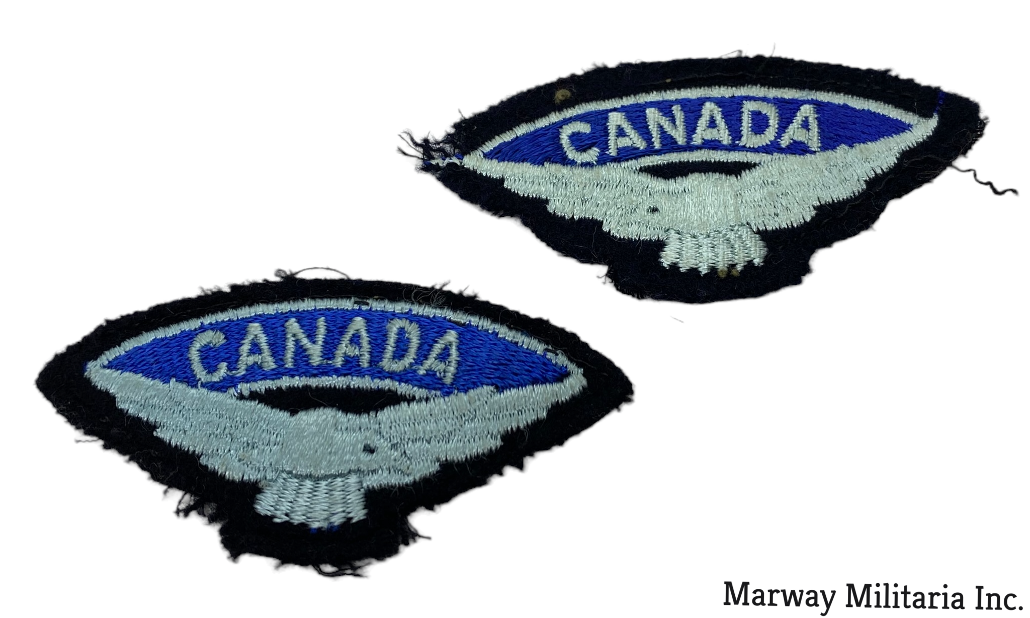RCAF CANADA Nationality Shoulder Patch Pair – Marway Militaria Inc ...