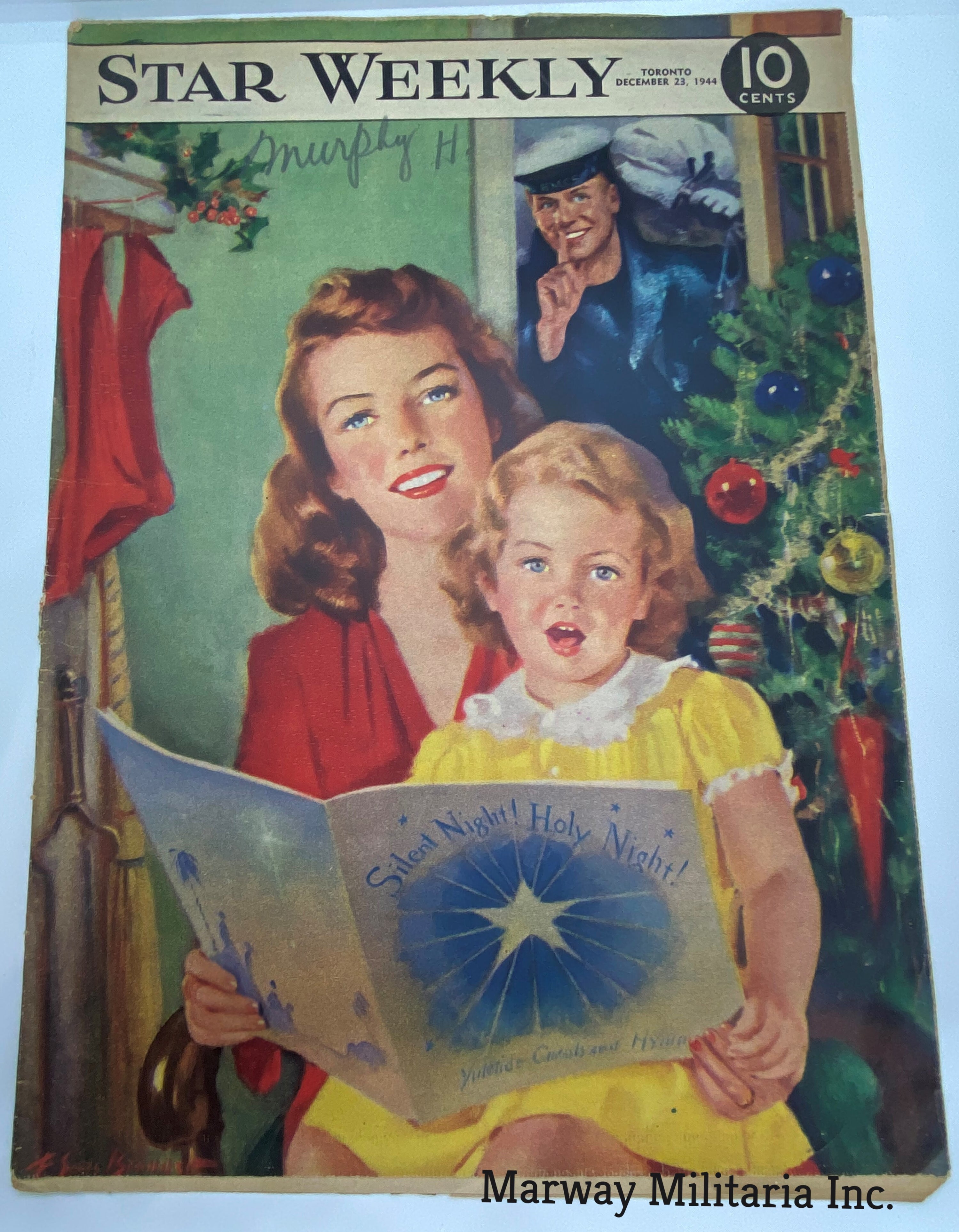 WW2 Star Weekly Magazine Military Theme December 23, 1944 – Marway ...