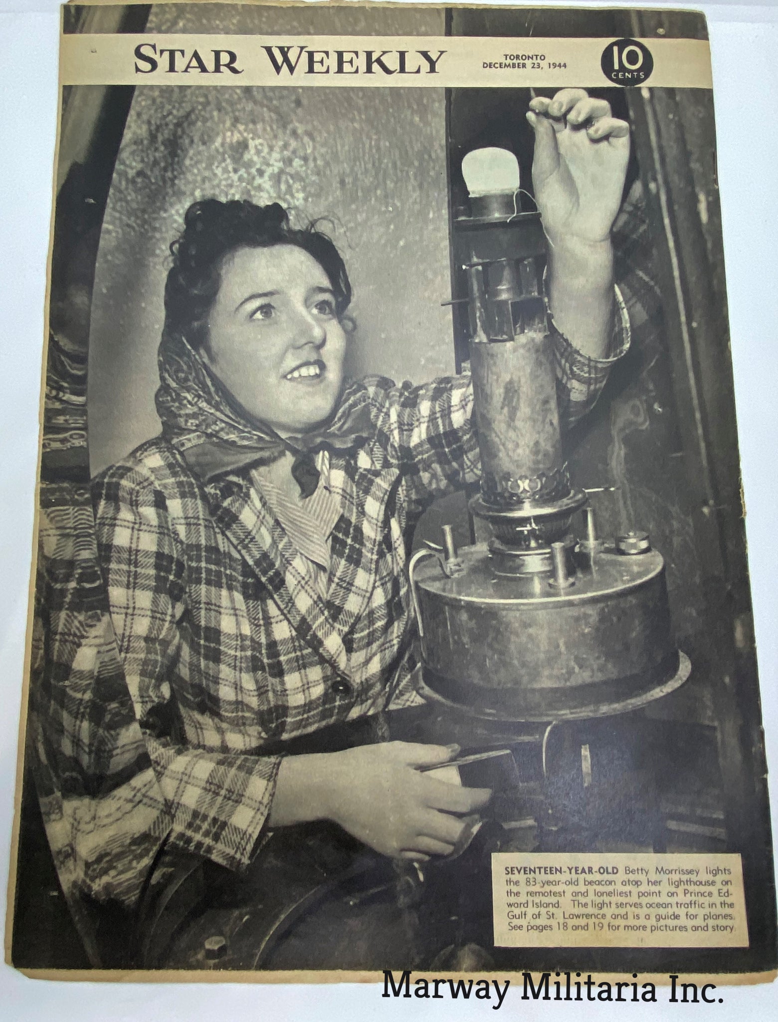 WW2 Star Weekly Magazine Military Theme December 23, 1944 – Marway ...