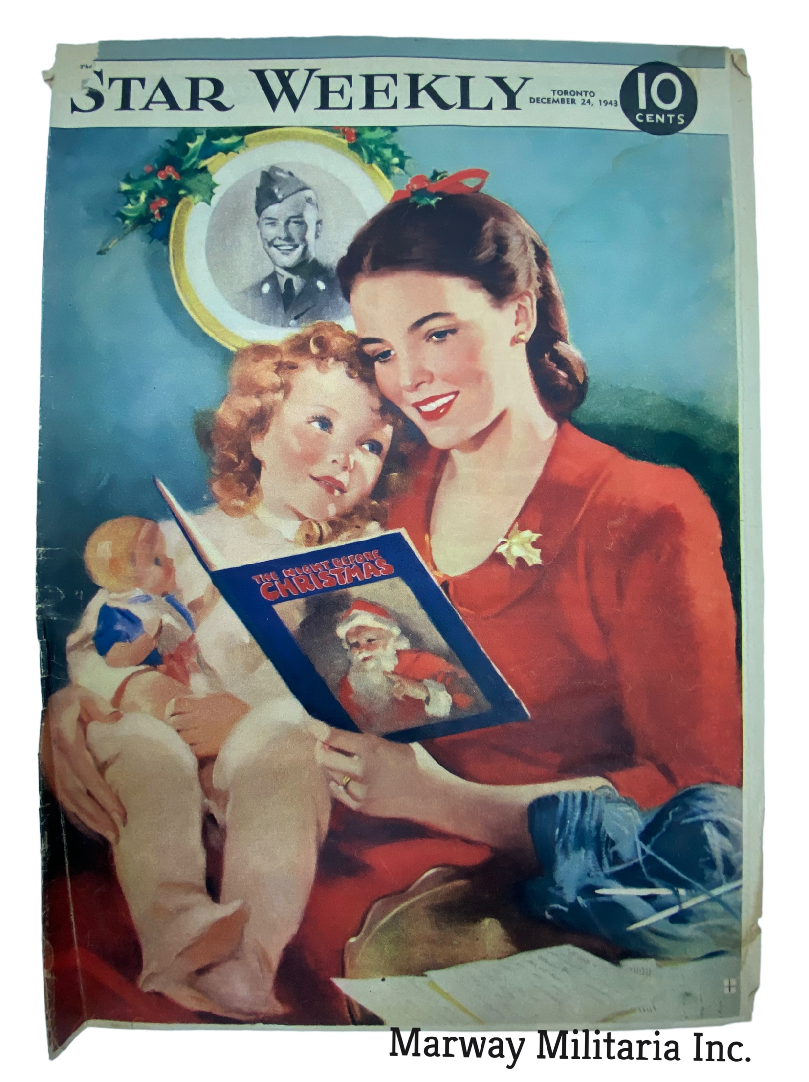 WW2 Star Weekly Magazine Military Theme December 24, 1943 – Marway ...