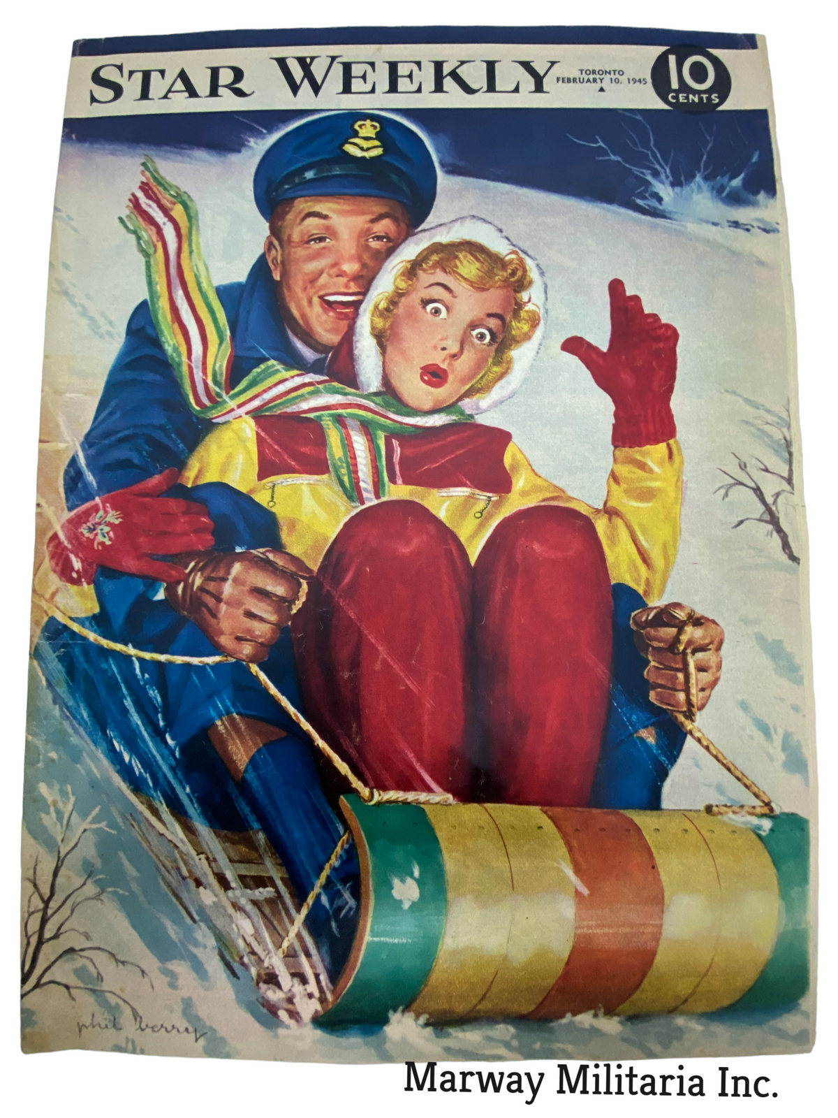 WW2 Star Weekly Magazine Military Theme February 10, 1945 – Marway ...
