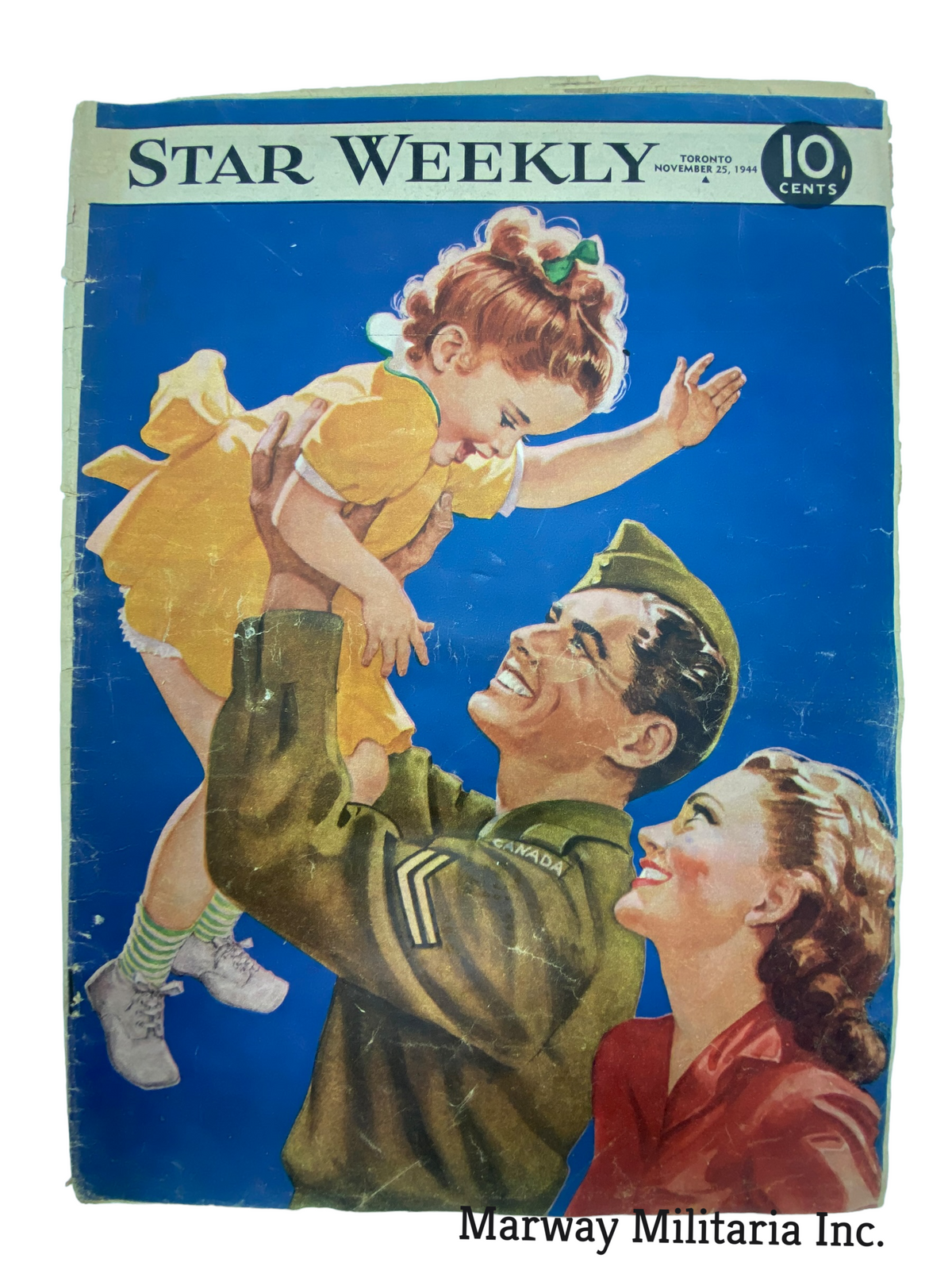 WW2 Star Weekly Magazine Military Theme November 25, 1944 – Marway ...