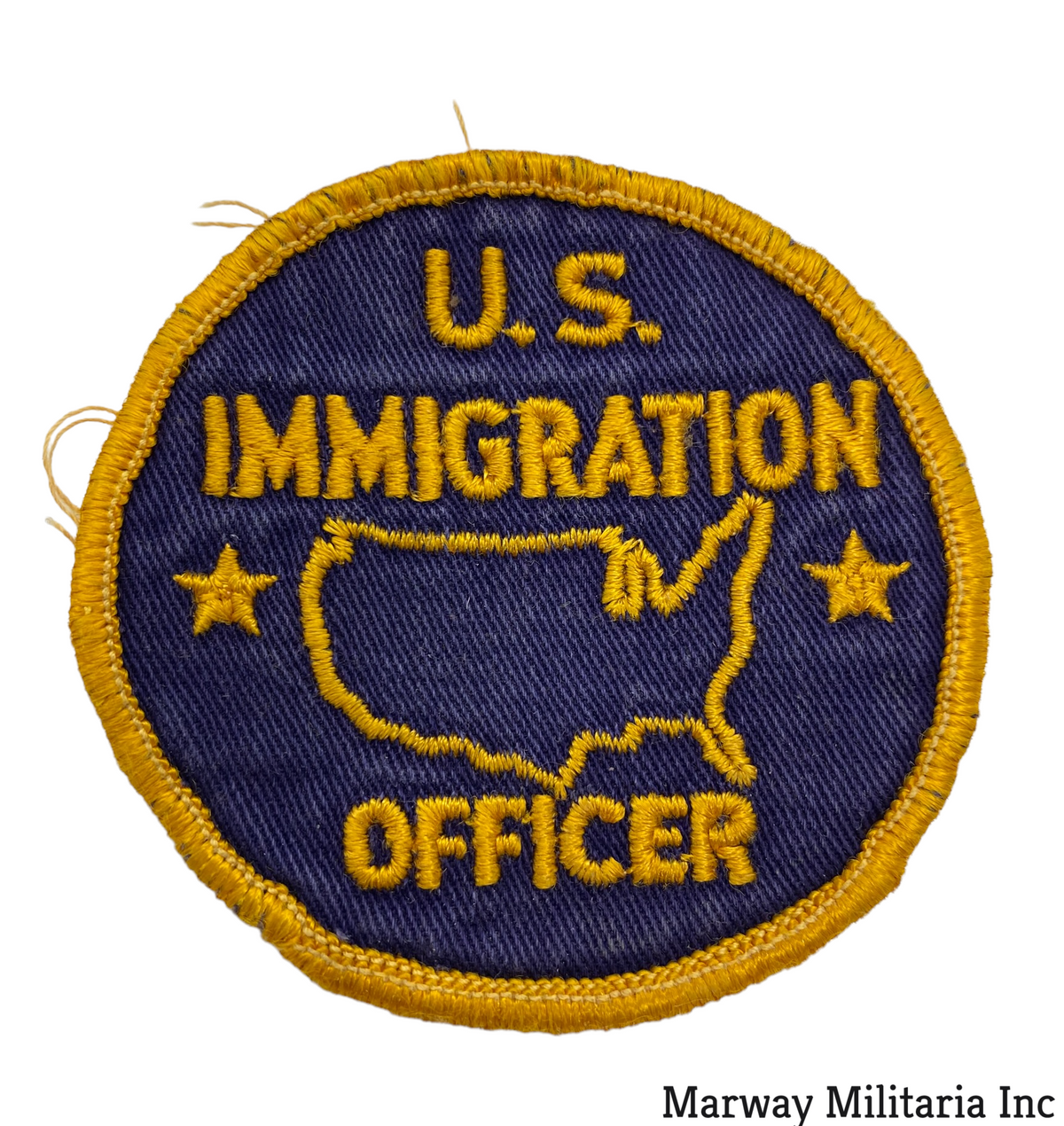 US Immigration Officer Patch – Marway Militaria Inc & Winnipeg Army Surplus