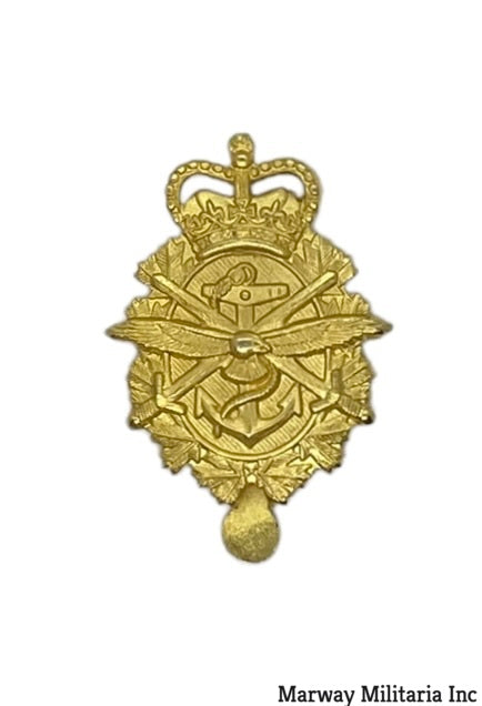 Canadian Forces Tri Services Cap Badge – Marway Militaria Inc ...