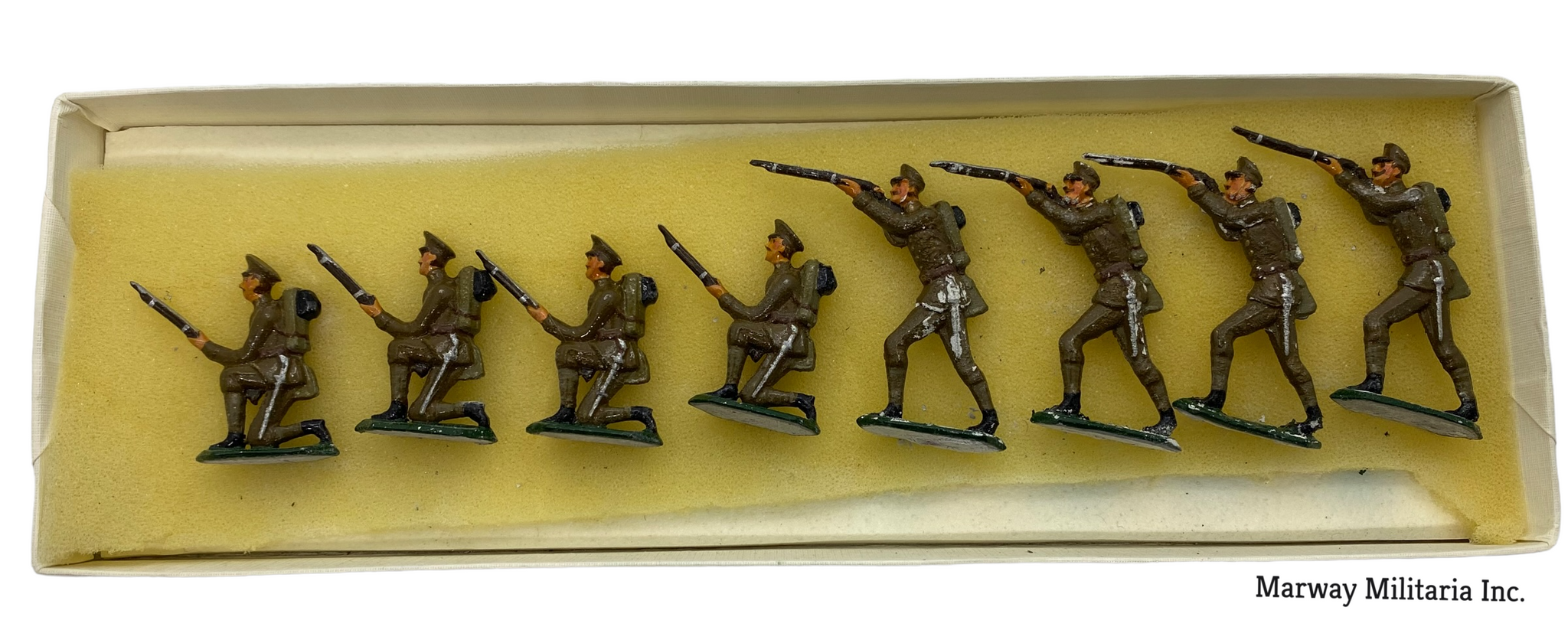 Victorian Toy Soldier Boxed Set - British Infantry (Circa 1914) - Made ...