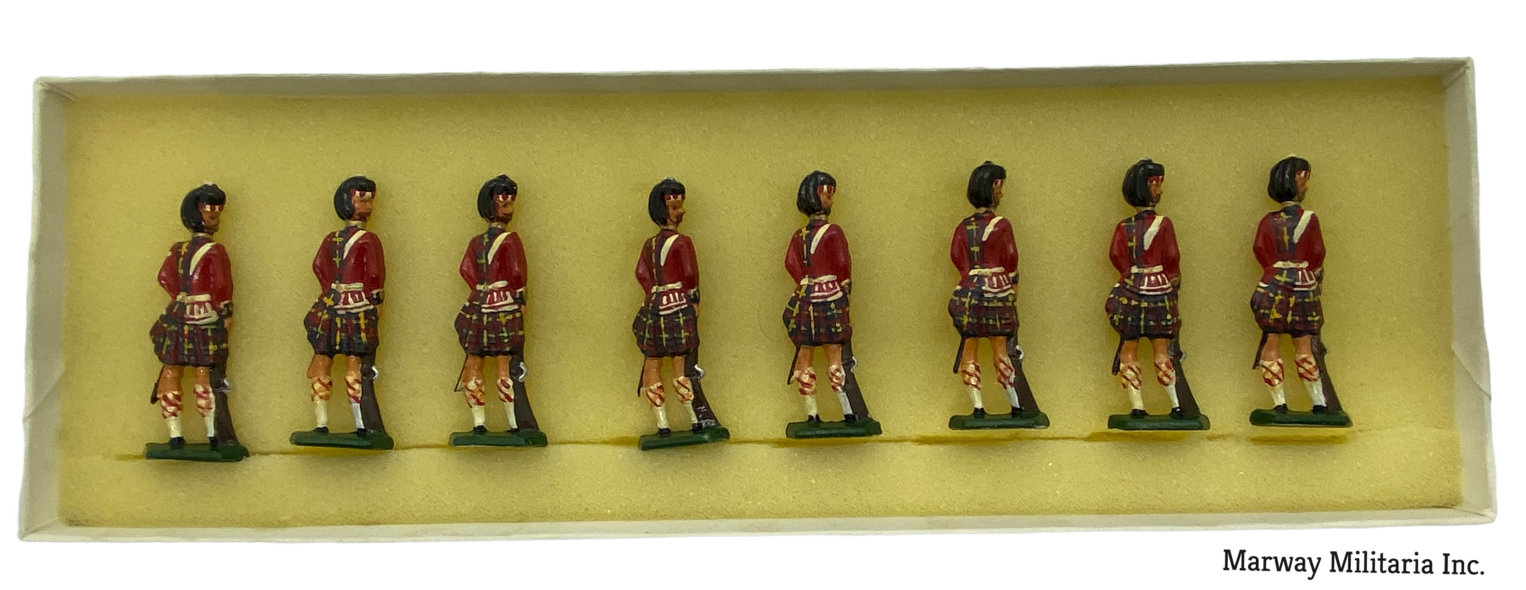 Victorian Toy Soldier Boxed Set - Cameron Highlanders (Circa 1870) Mad ...