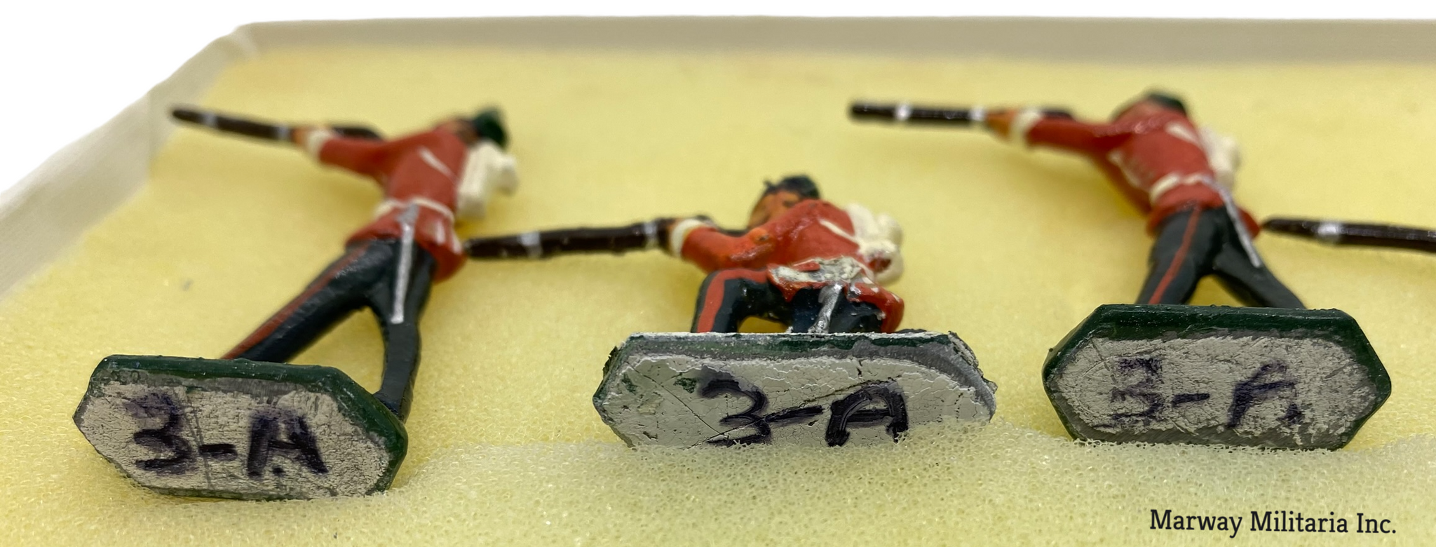 Victorian Toy Soldier Boxed Set - British Riflemen Standing & Kneeling ...