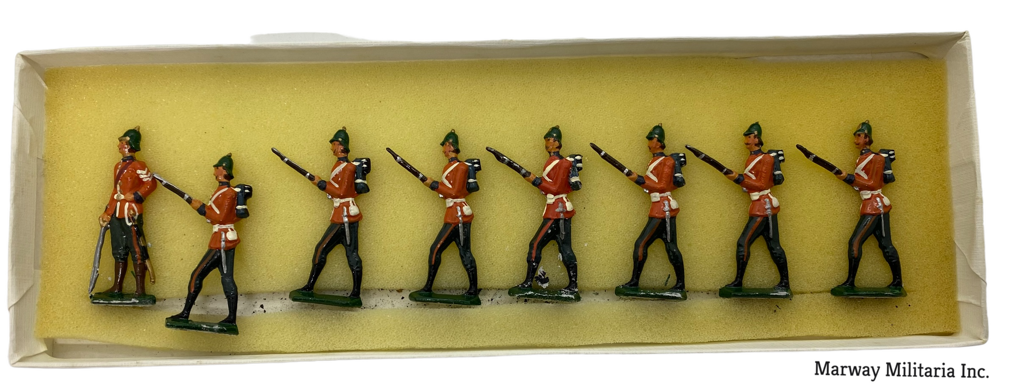 Victorian Toy Soldier Boxed Set - Somerset Regt- Light Infantry (Circa ...