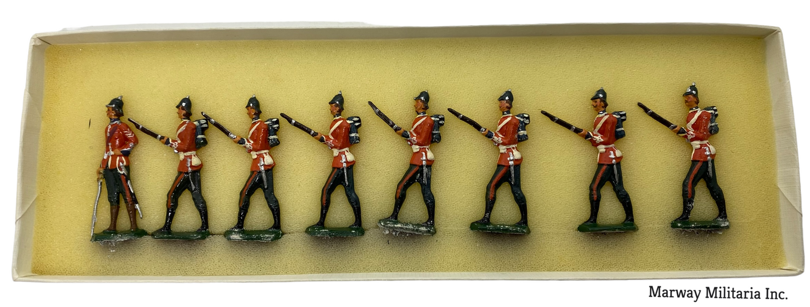 Victorian Toy Soldier Boxed Set - Sussex Regiment (circa 1870) Made in ...
