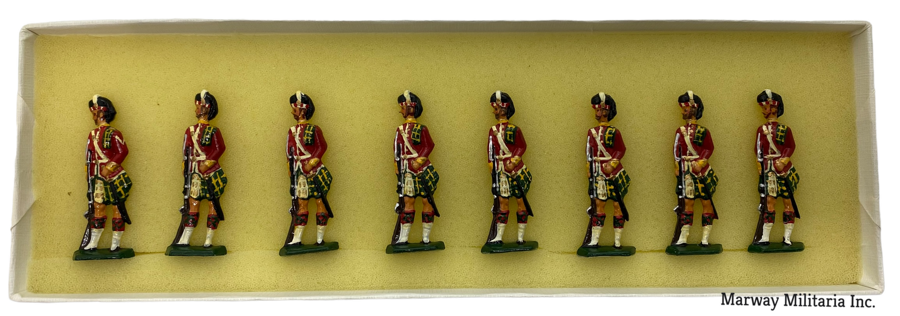 Victorian Toy Soldier Boxed Set - Gordon Highlanders (Circa 1870) Made ...