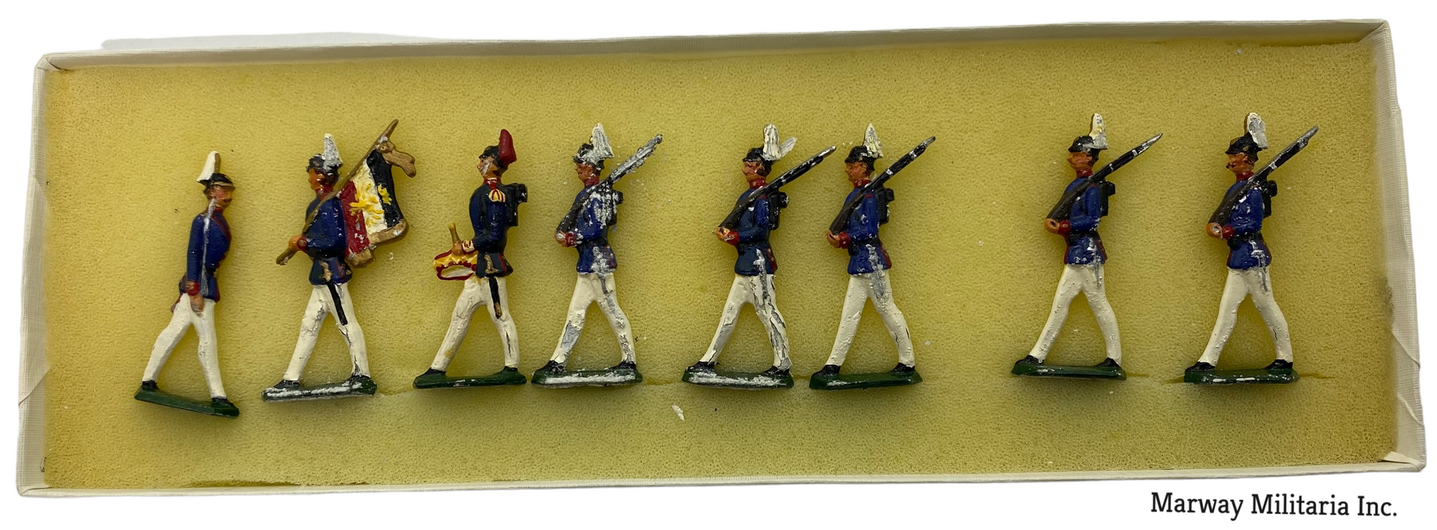 Victorian Toy Soldier Boxed Set - Prussian Guards (Circa 1870) Made in ...