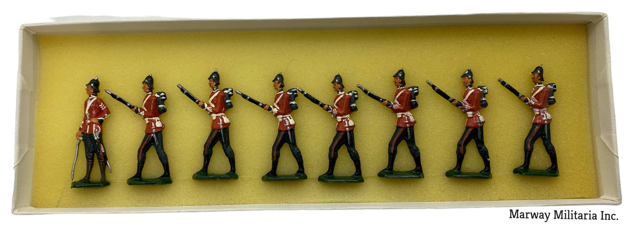 Victorian Toy Soldier Boxed Set - Sussex Regiment (Circa 1870) Made in ...