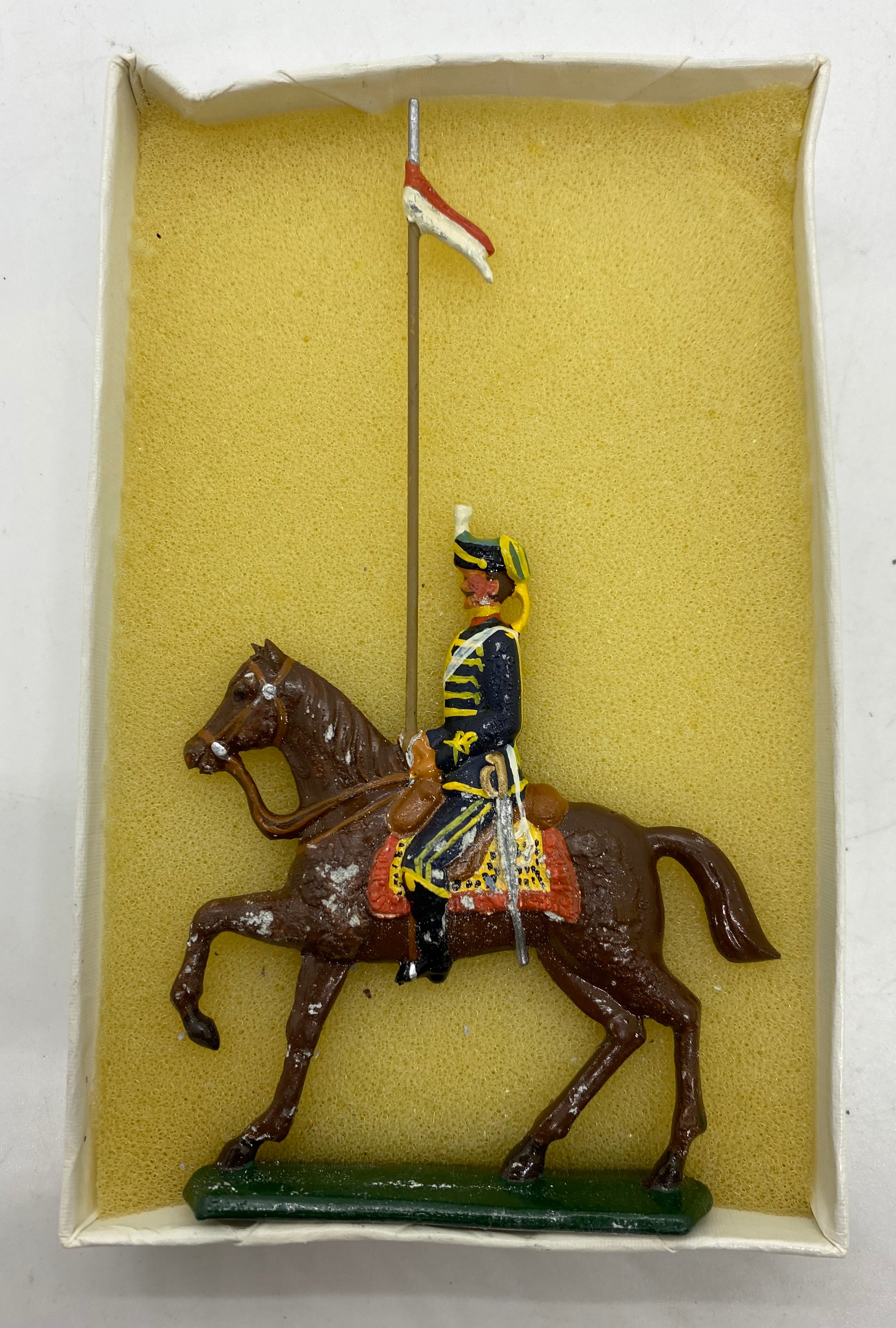 Victorian Toy Soldier Boxed - 3rd Hussar (Circa 1870) Made In England ...