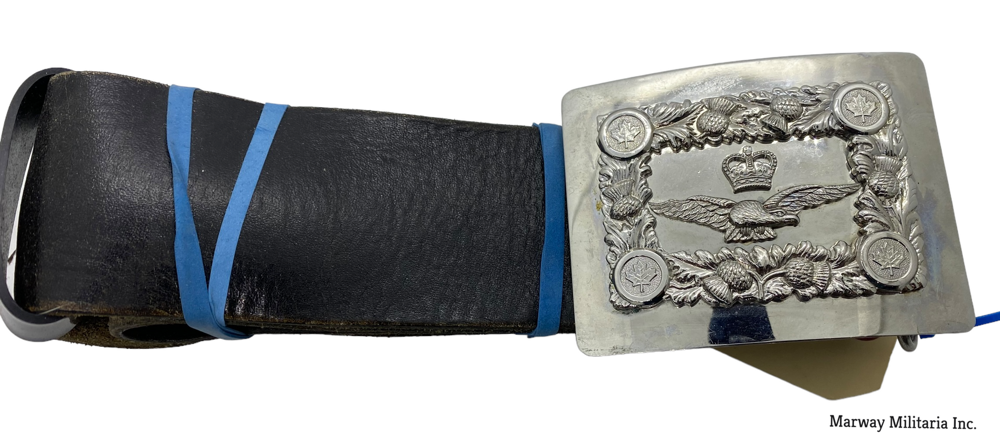 RCAF, Leather Pipe & Drummers KILT Waist Belt & Buckle – Marway ...