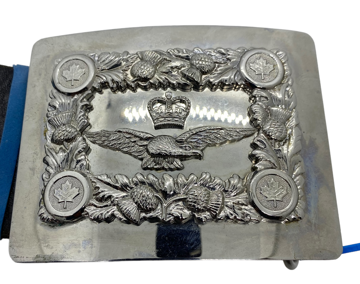 RCAF, Leather Pipe & Drummers KILT Waist Belt & Buckle – Marway ...