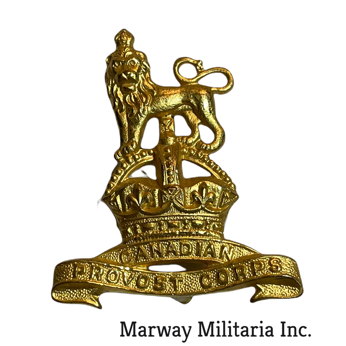 WW2 era, Canadian Provost Corps Officers Collar Badge – Marway ...