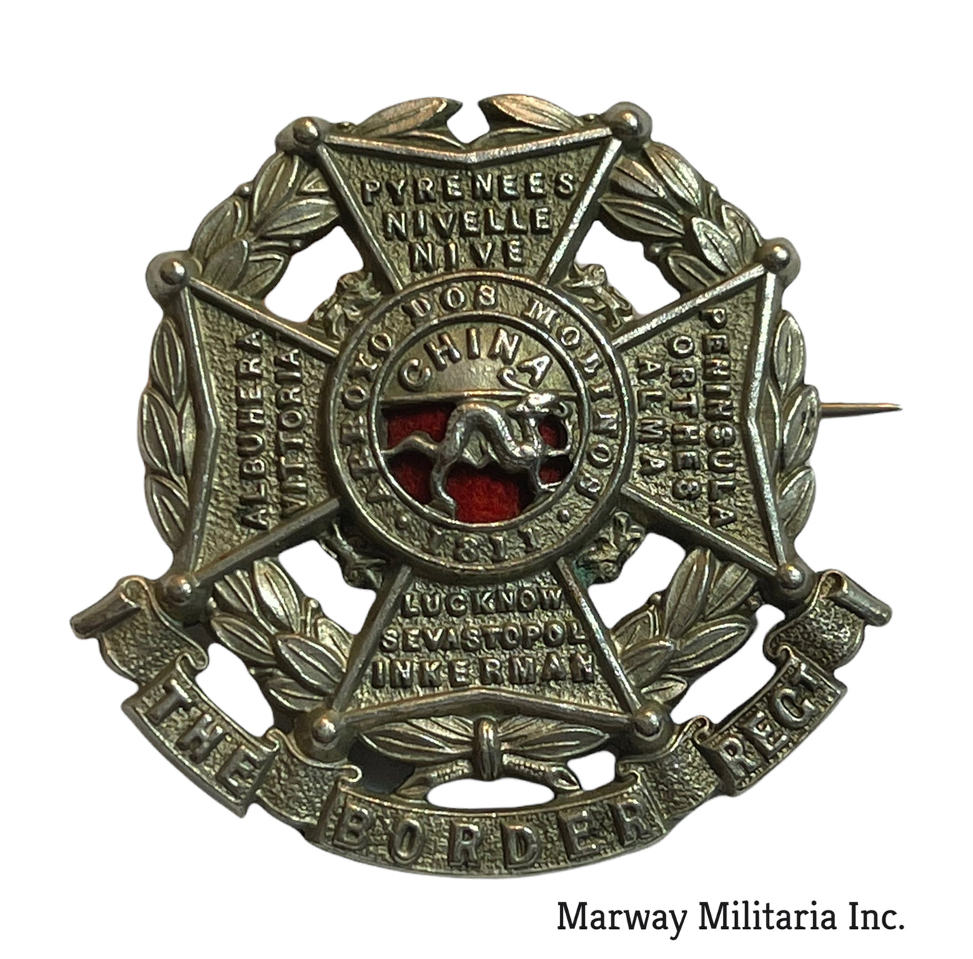 British Border Regiment Collar Badge – Marway Militaria Inc & Winnipeg Army Surplus