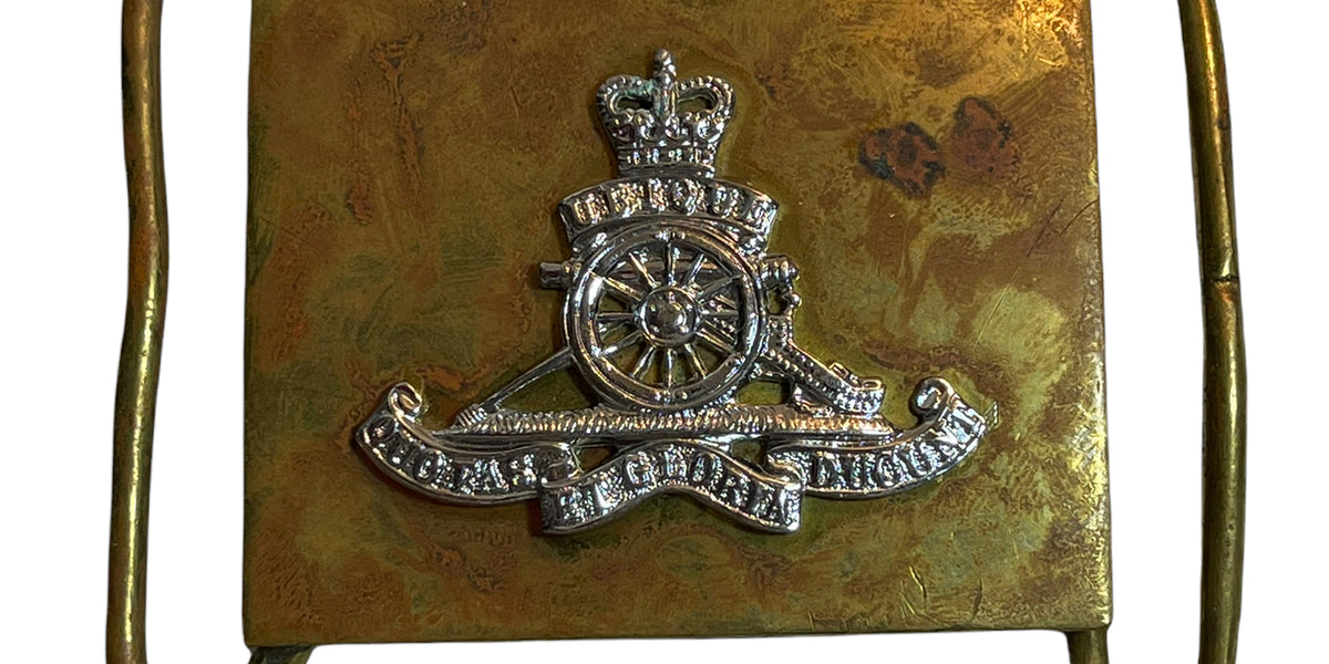 Canadian RCHA Royal Cdn Horse Artillery Belt Buckle – Marway Militaria ...