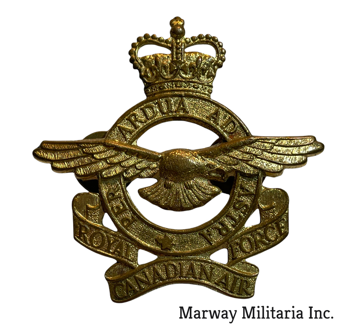 RCAF Cap Badge – Marway Militaria Inc & Winnipeg Army Surplus