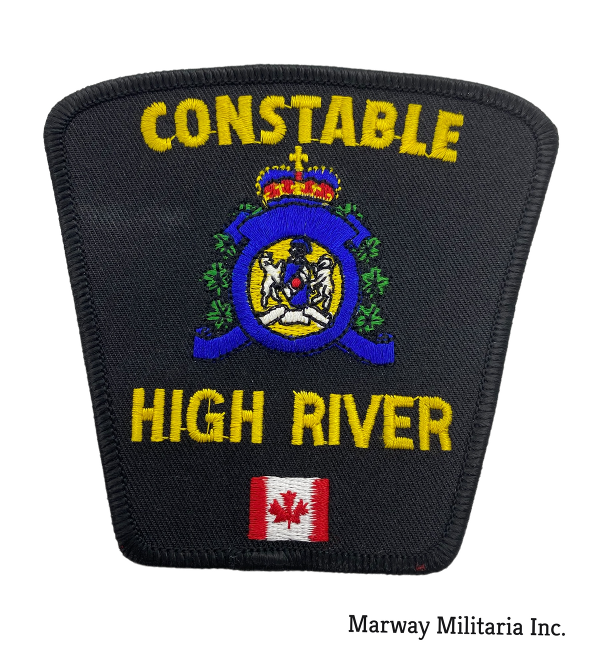 Obsolete High River Constable Shoulder Patch – Marway Militaria Inc ...