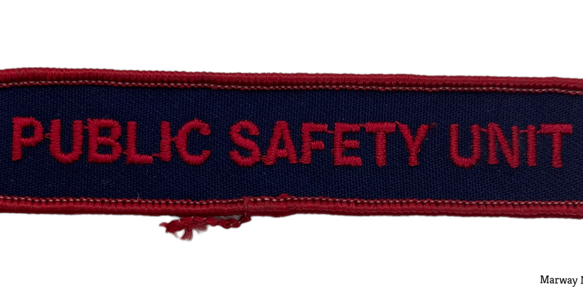 Obsolete Public Safety Unit Rocker – Marway Militaria Inc & Winnipeg ...