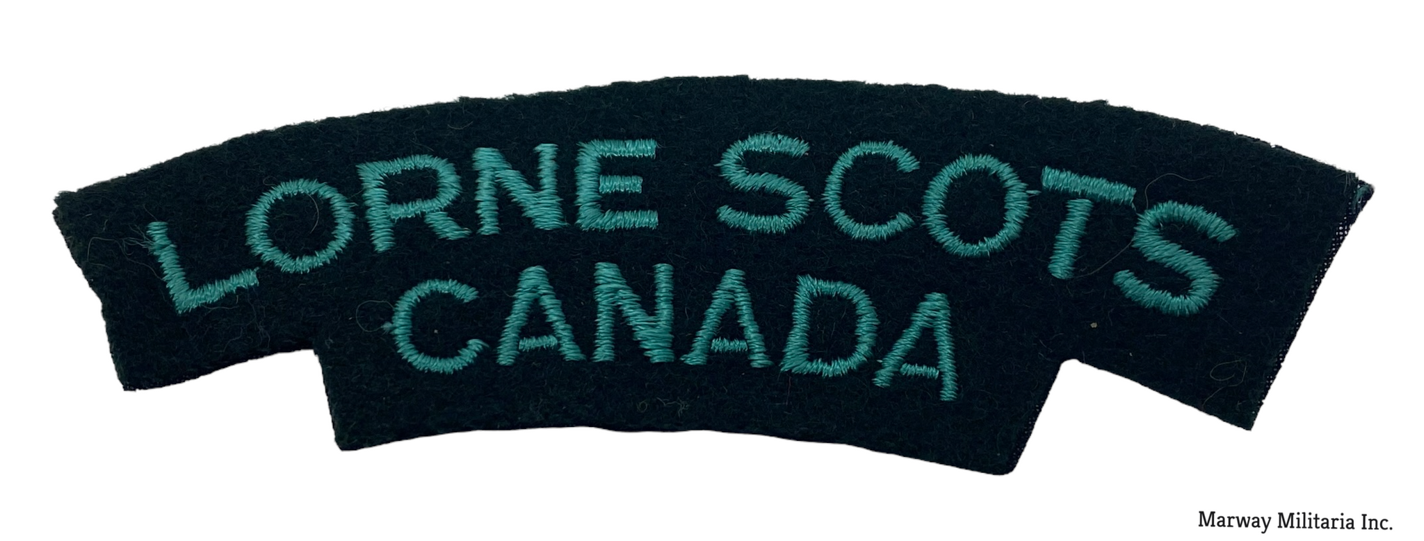 WW2 era Lorne Scots Cap & Shoulder Title Badge Set – Marway Militaria ...