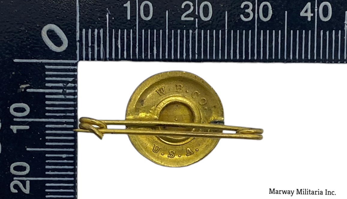Vintage Uniform Button Sweetheart Pin/ Brooch – Marway Militaria Inc ...