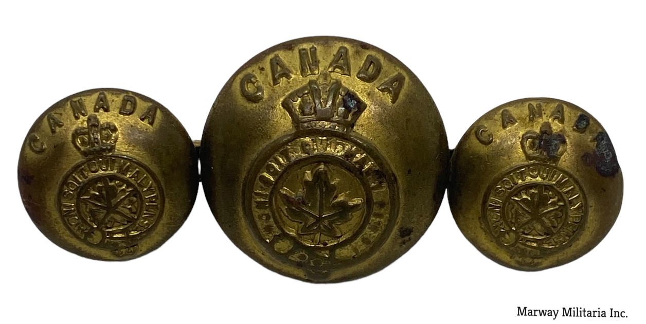 Vintage Canadian General Service Sweetheart Button/ Brooch Pin – Marway ...