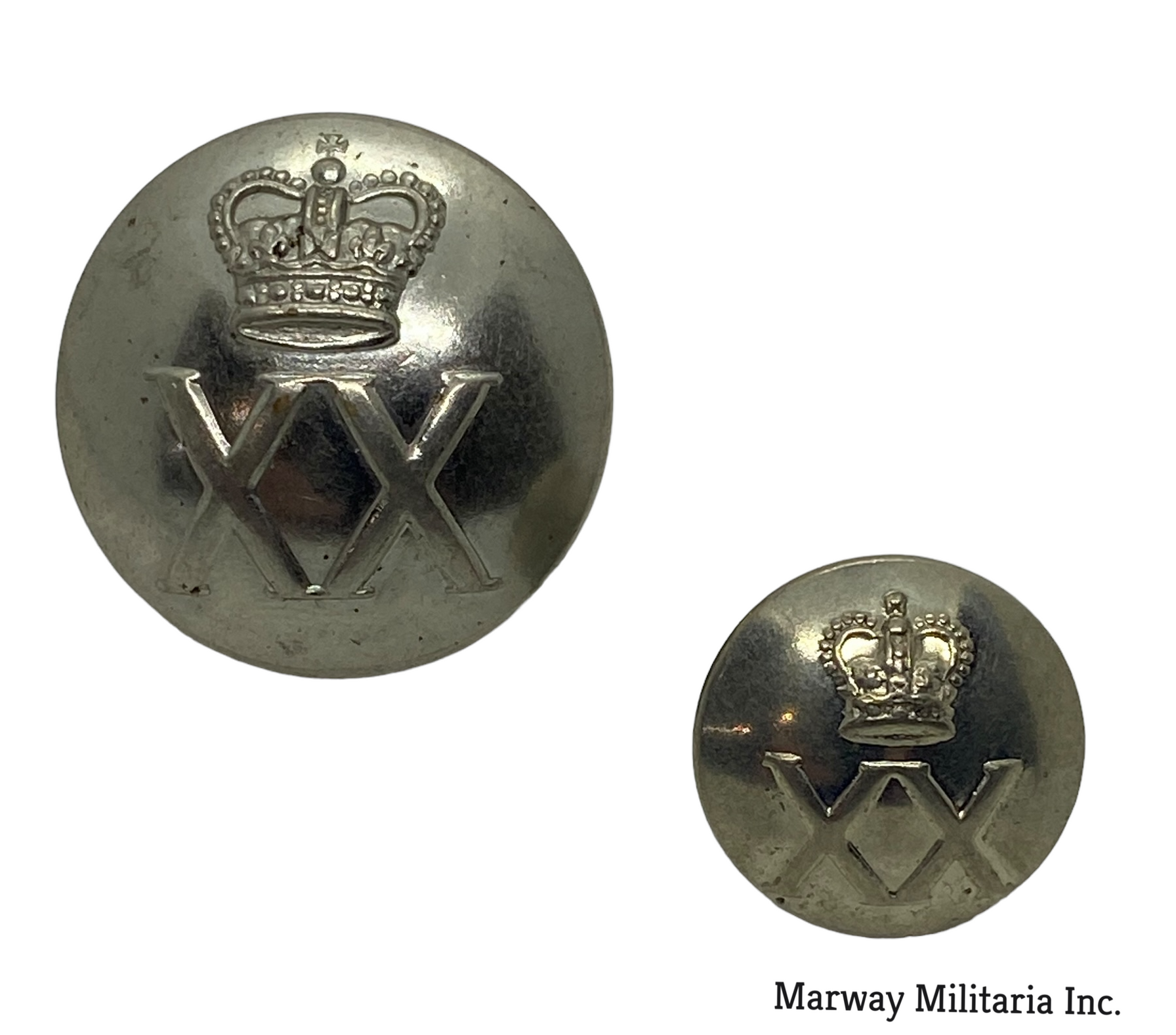 Uniform Button Lot – Marway Militaria Inc & Winnipeg Army Surplus