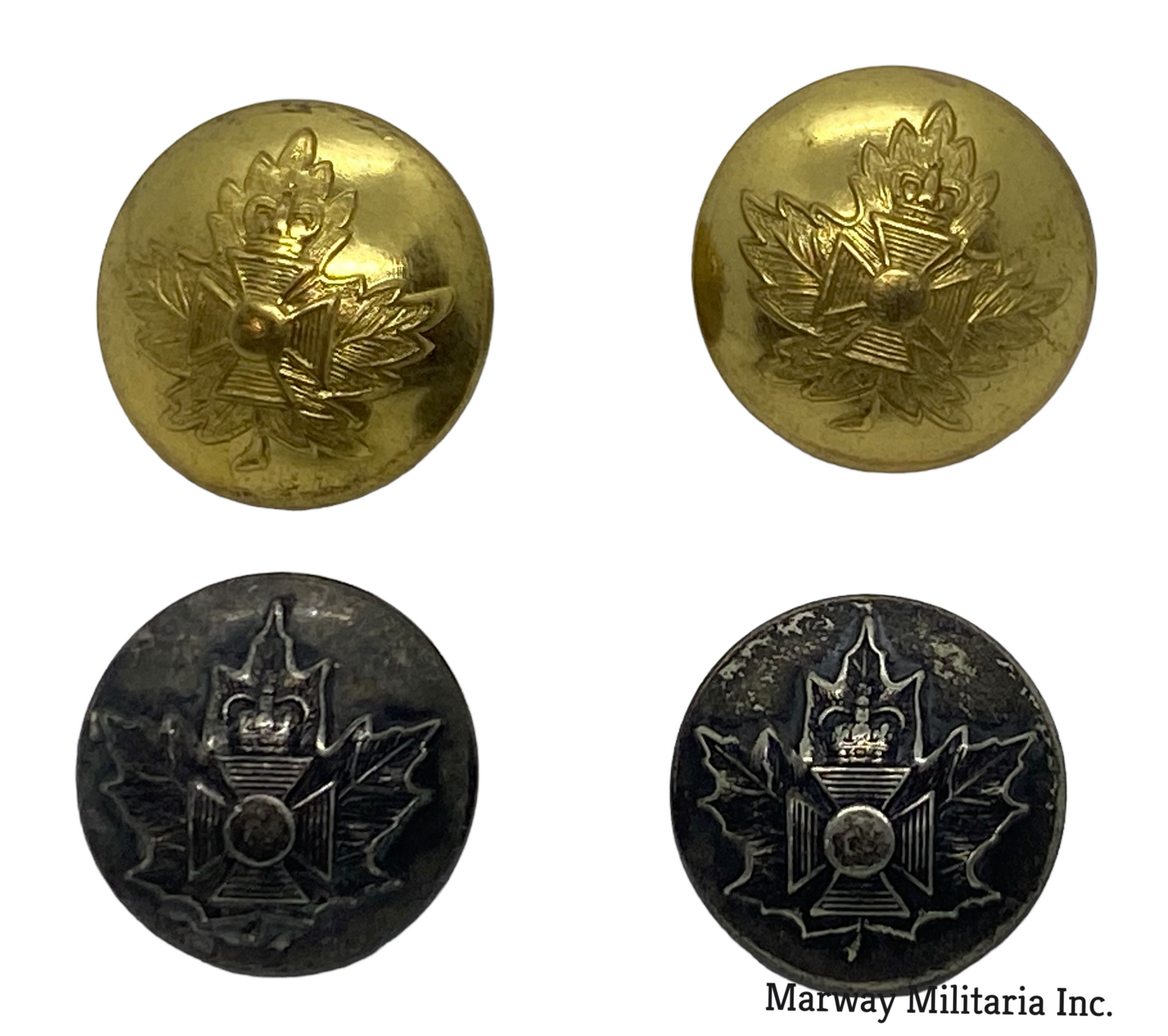 Canadian Chaplan Service Uniform Button Lot – Marway Militaria Inc ...