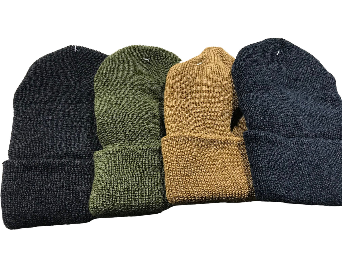 Wool Toque Watch Caps Asst Colours – Marway Militaria Inc & Winnipeg ...