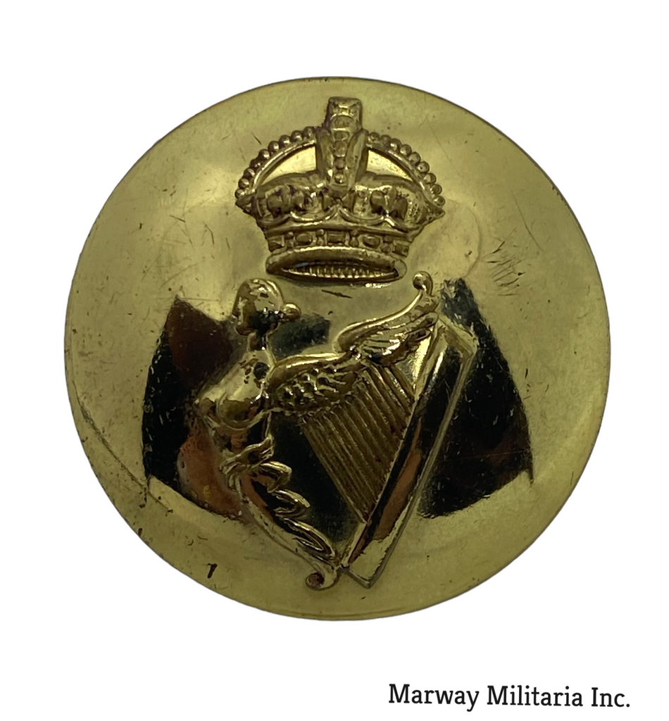 Irish Regiment Uniform Button – Marway Militaria Inc & Winnipeg Army ...