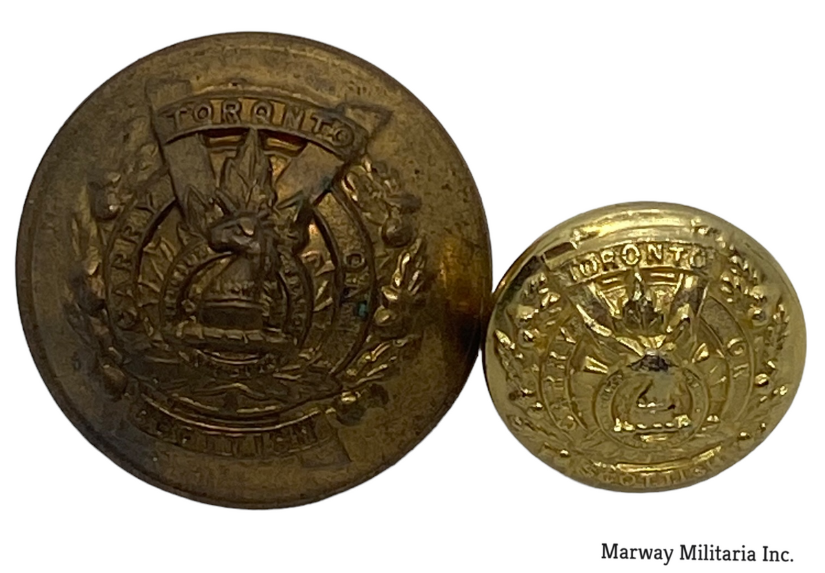 Toronto Scottish Uniform Button Lot – Marway Militaria Inc & Winnipeg ...