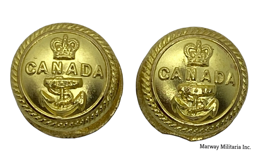 RCN Officer Epaulette Buttons – Marway Militaria Inc & Winnipeg Army ...