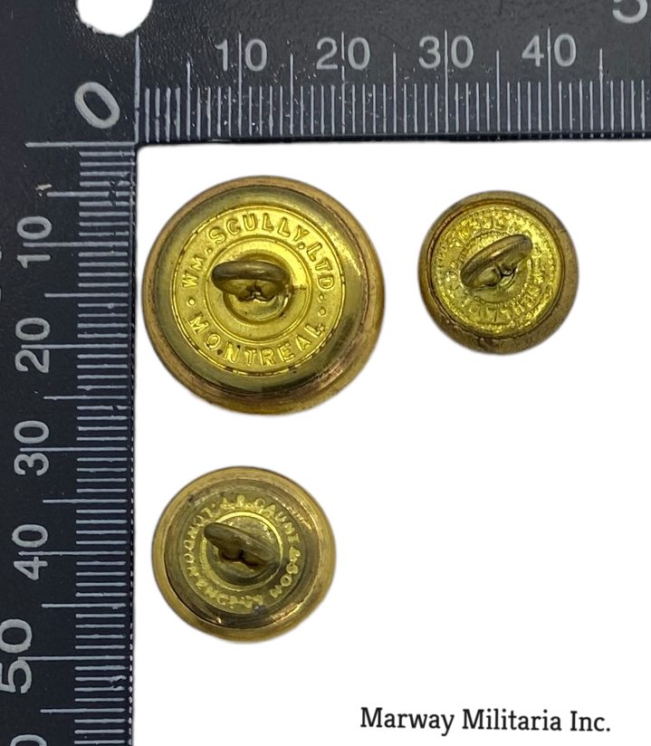 RCN Officer Uniform Button Lot (1910-52) – Marway Militaria Inc ...