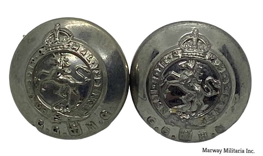 Govenor General's Body Guard Uniform Button Lot – Marway Militaria Inc ...